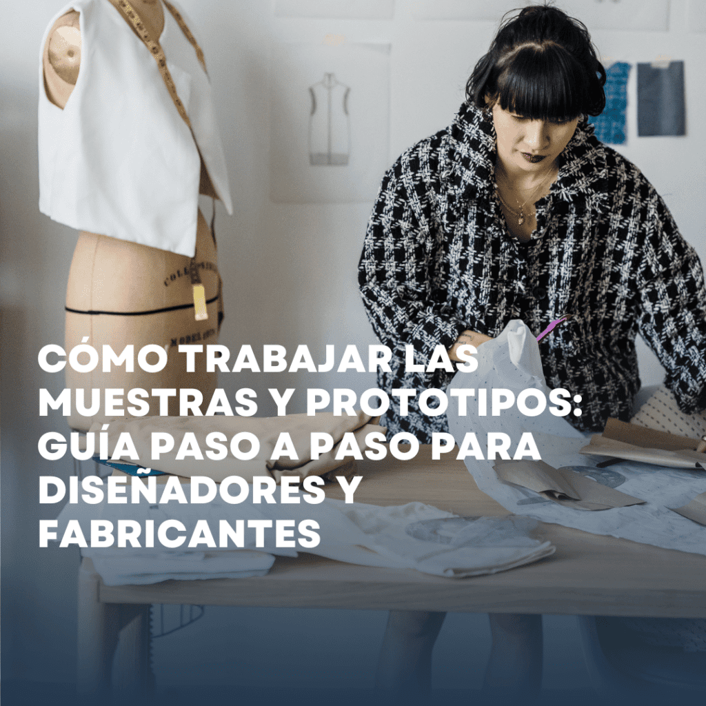 Cómo trabajar las muestras en producciones de ropa